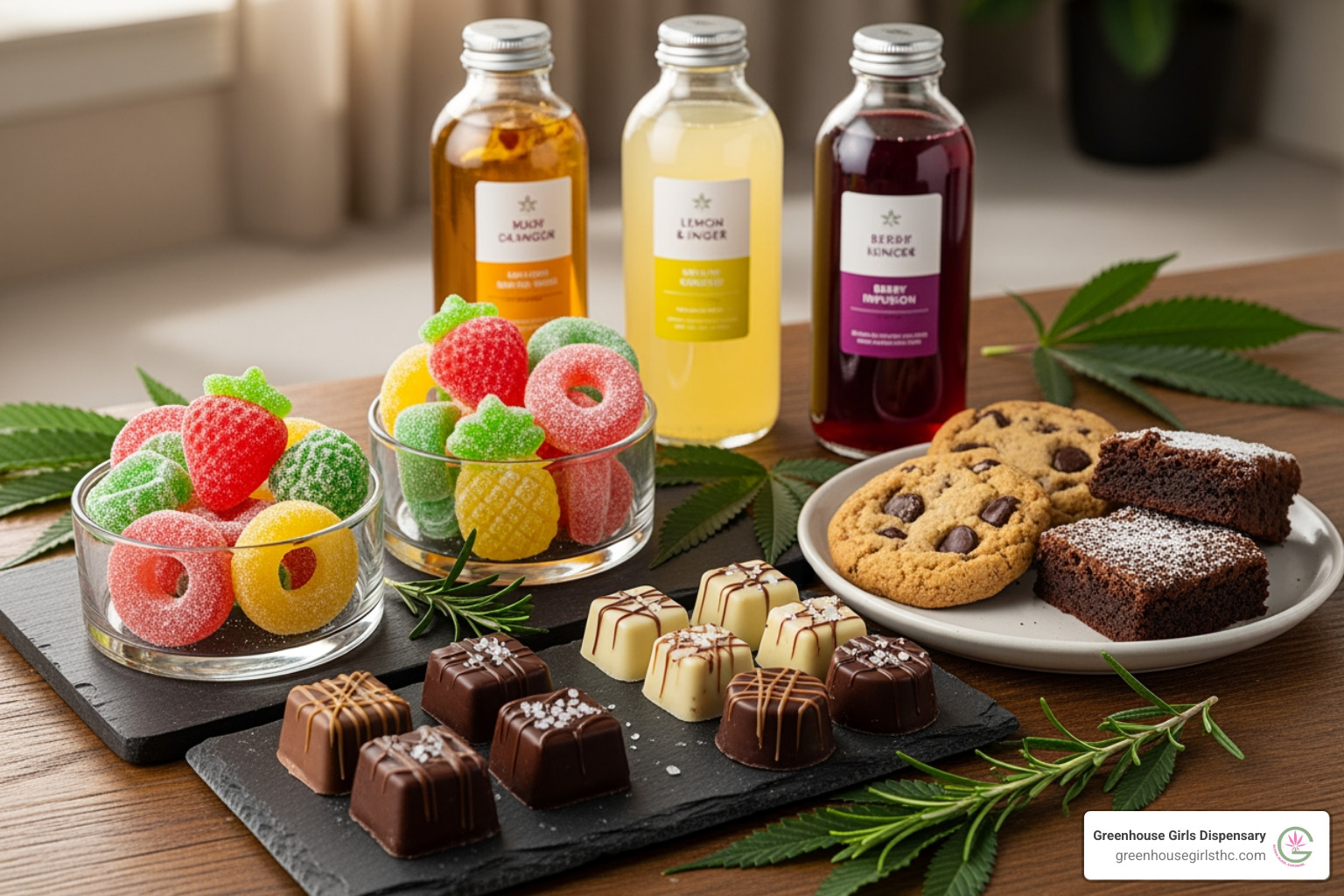 Cannabis Edible: Ultimate Safe Guide 2025 – Greenhouse Girls