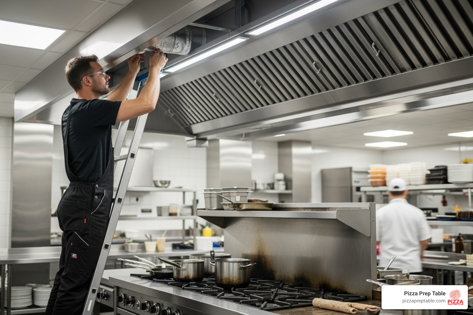 Commercial Range Hood Installation: Ultimate 2025 Guide – Pizza Prep Table