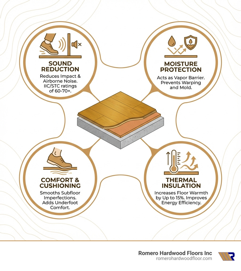 Choosing Best Hardwood Floor Underlayment: #1 Crucial Guide