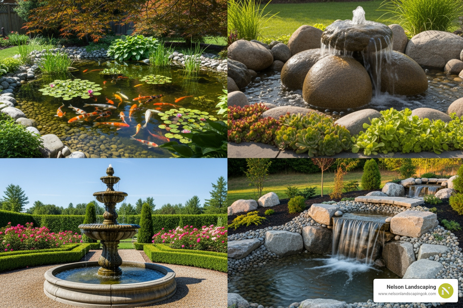 Outdoor Water Features: 7 Amazing Types