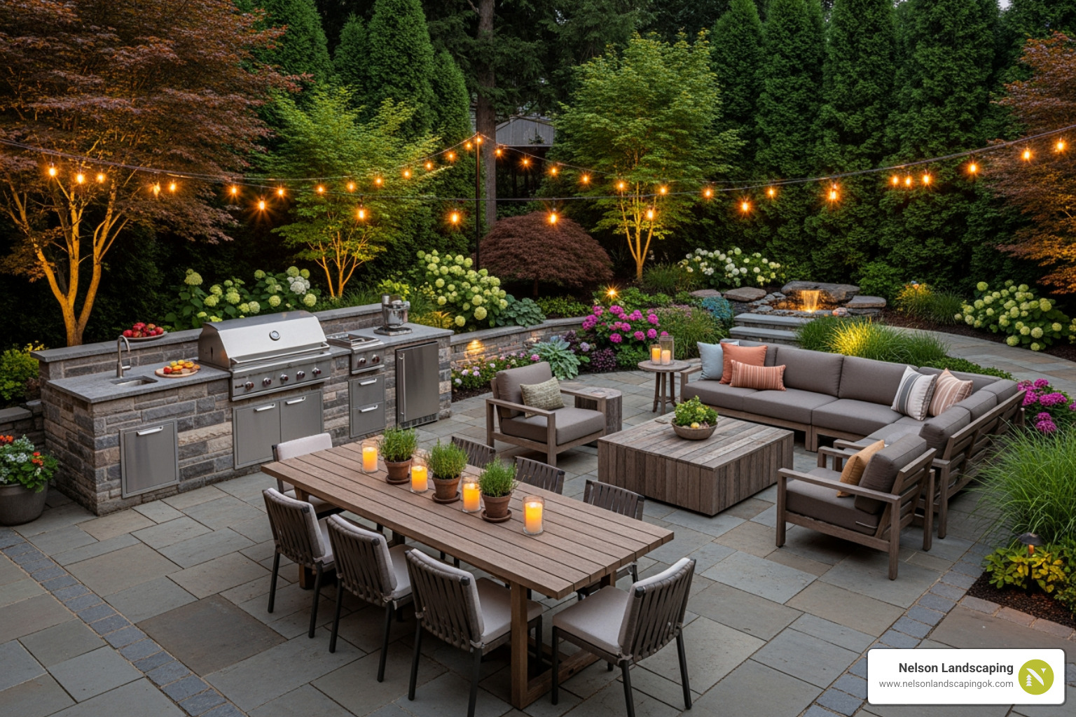 Building an outdoor entertainment area: 5 Ultimate Zones