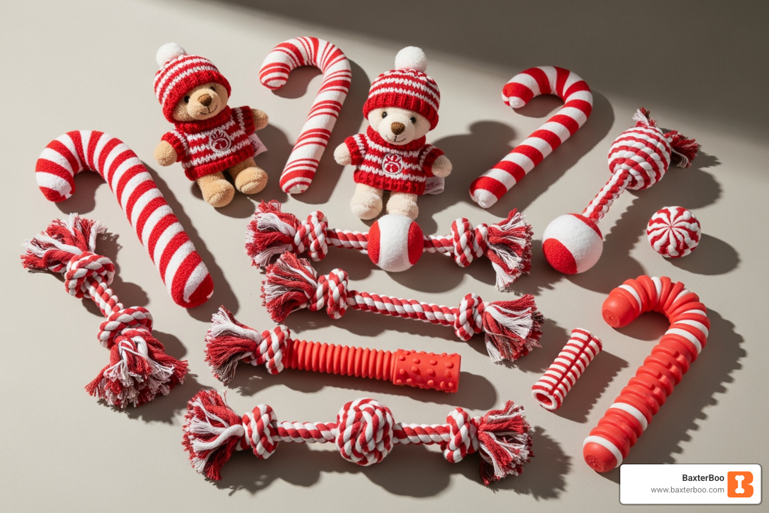 Sweet Treats for Your Pet: A Roundup of Candy Cane & Gingerbread Toys ...