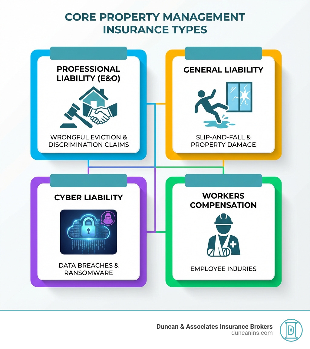 Property Management Insurance: 4 Crucial Types