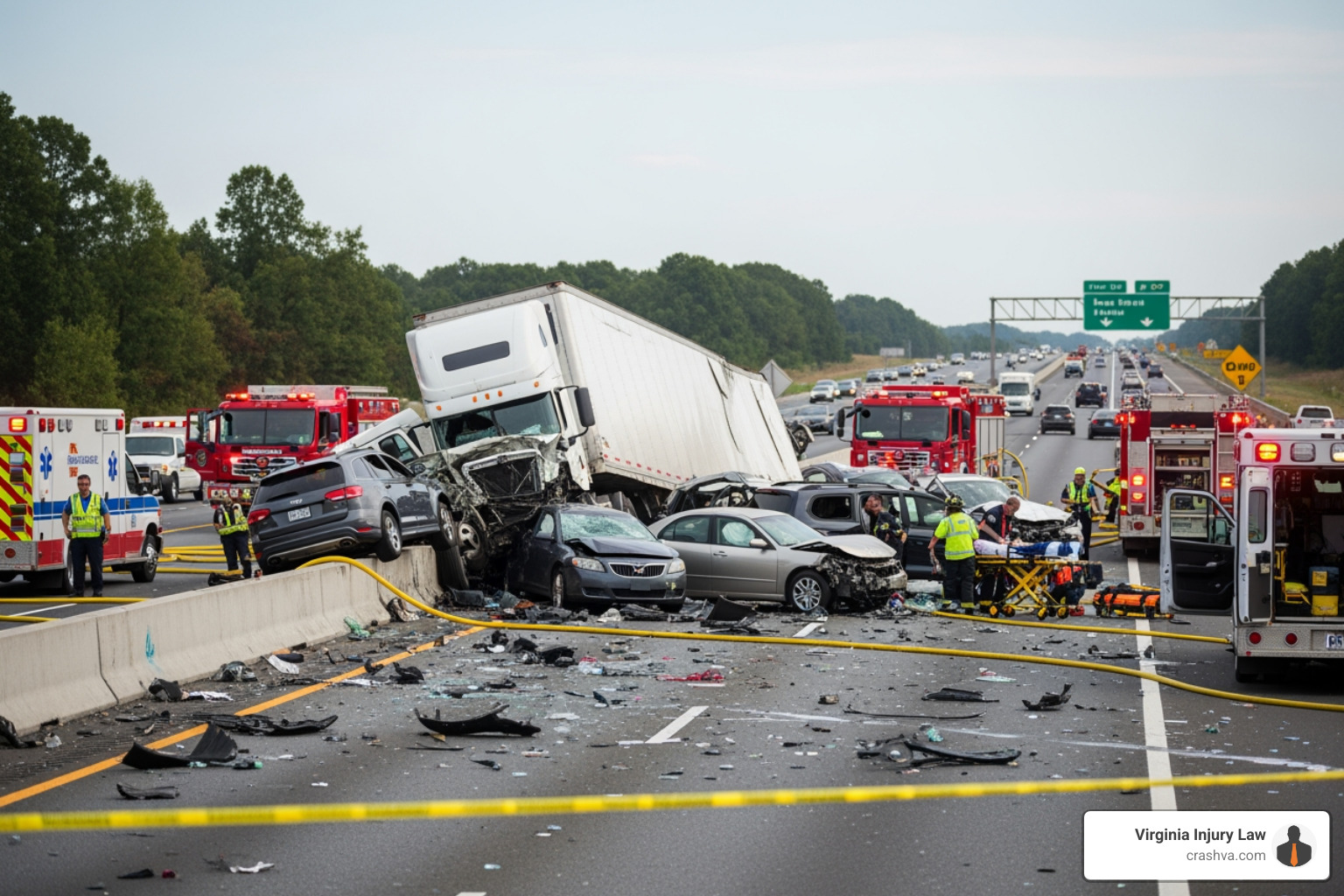 Abogado de accidentes de camiones en Norfolk: Primero en Justicia
