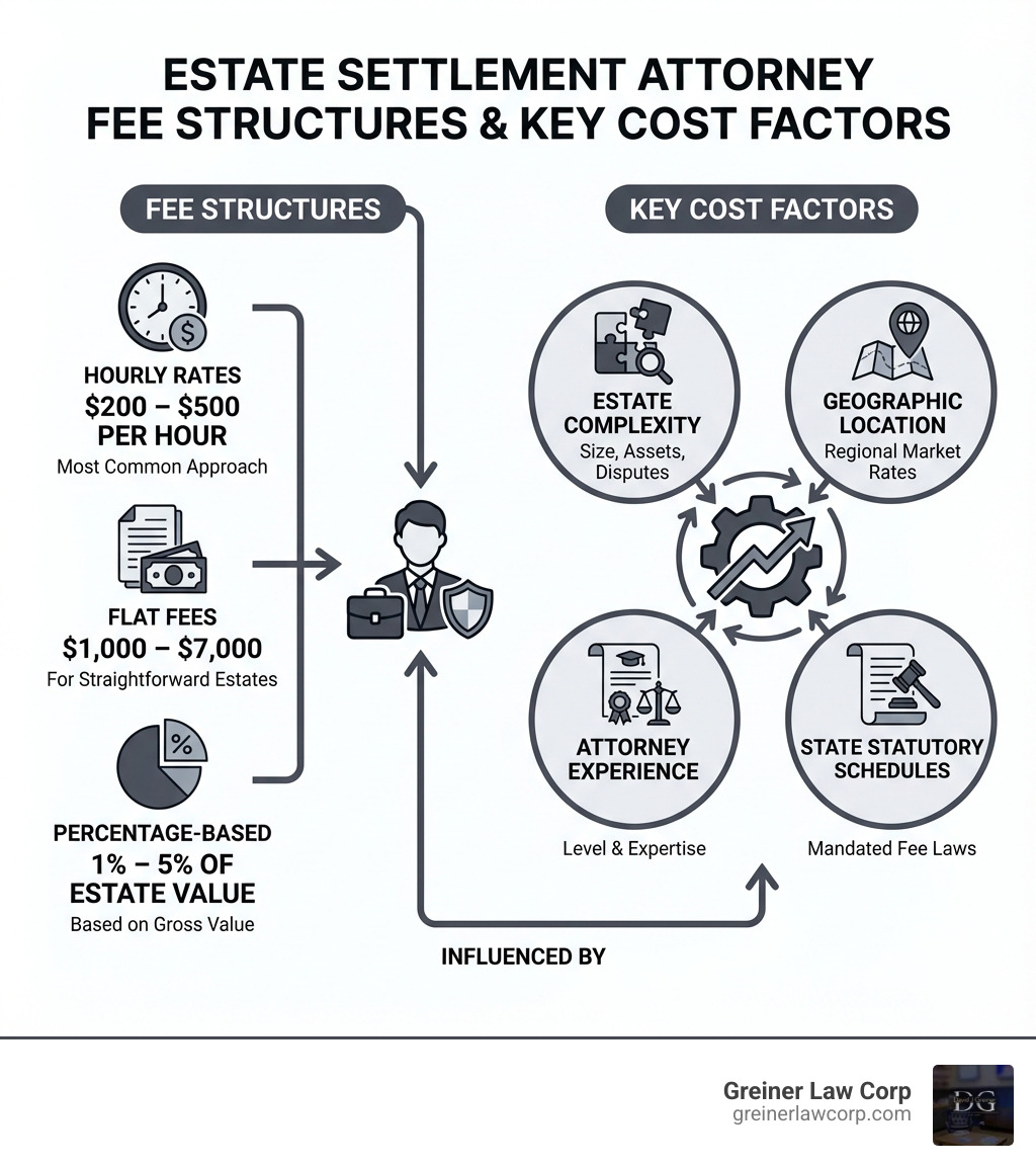 Average Attorney Fees for Estate Settlement: Ultimate 2025