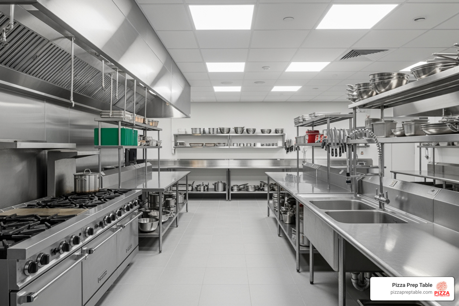 Commercial Kitchen Atlanta: Top 3 Spaces for Success – Pizza Prep Table