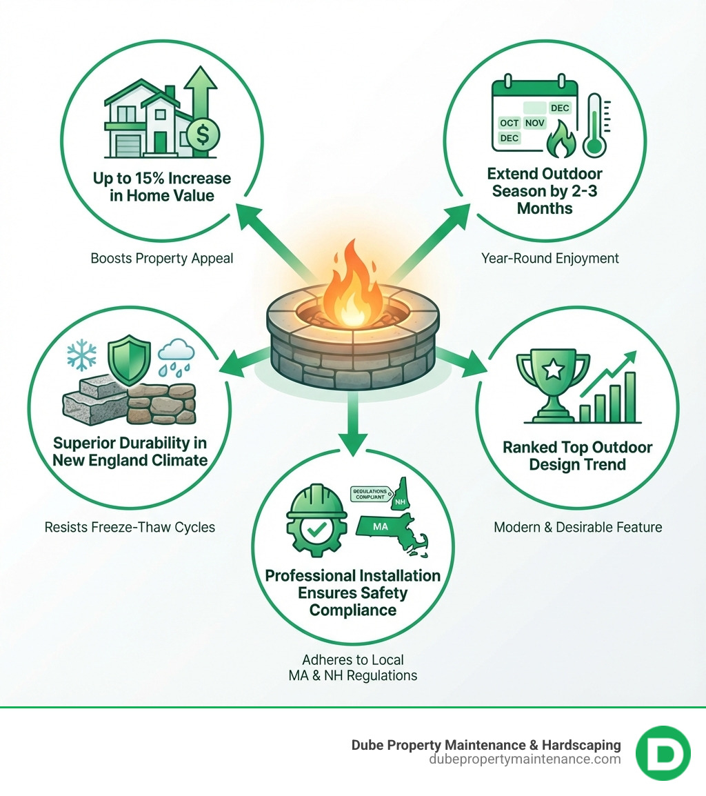 Outdoor stone fire pits: 2025's Perfect Oasis