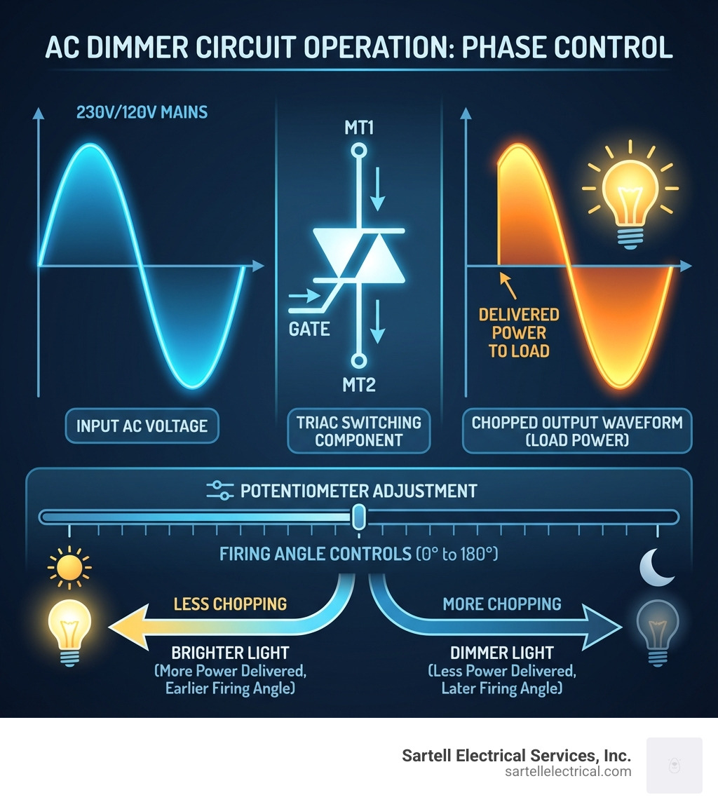 AC Dimmer Circuit Diagram: Safe & Smart 2025