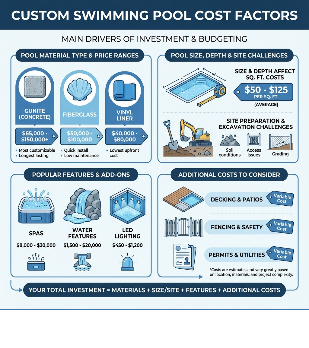How much are custom swimming pools? Your Essential 2026 Guide