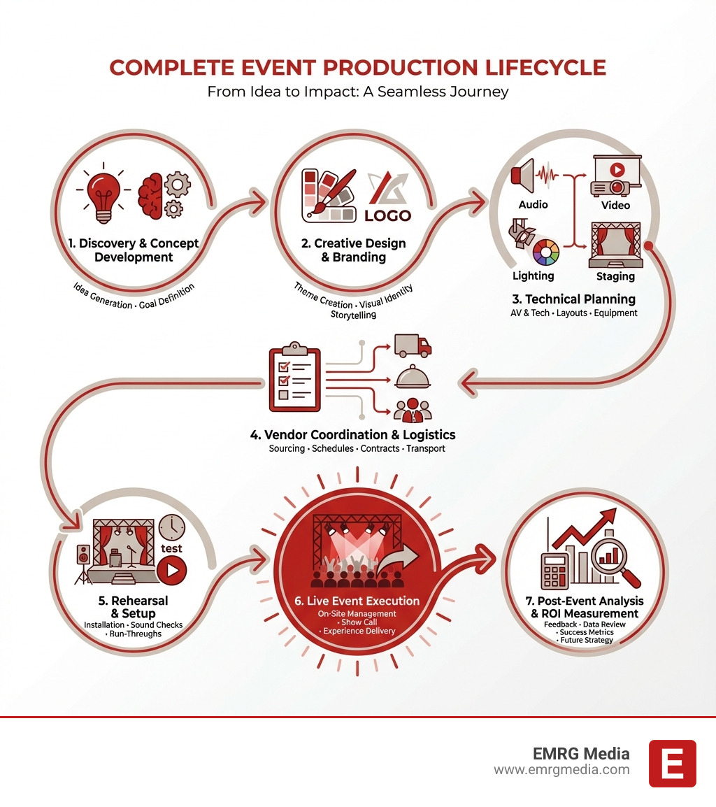 Your Event Production Journey: From Idea to Impact