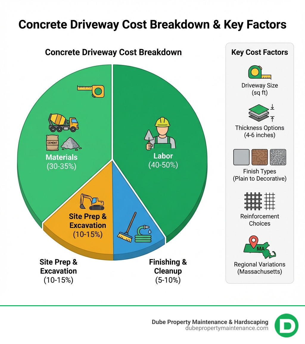 Unveiling the Price Tag: What to Expect for Your New Concrete Driveway