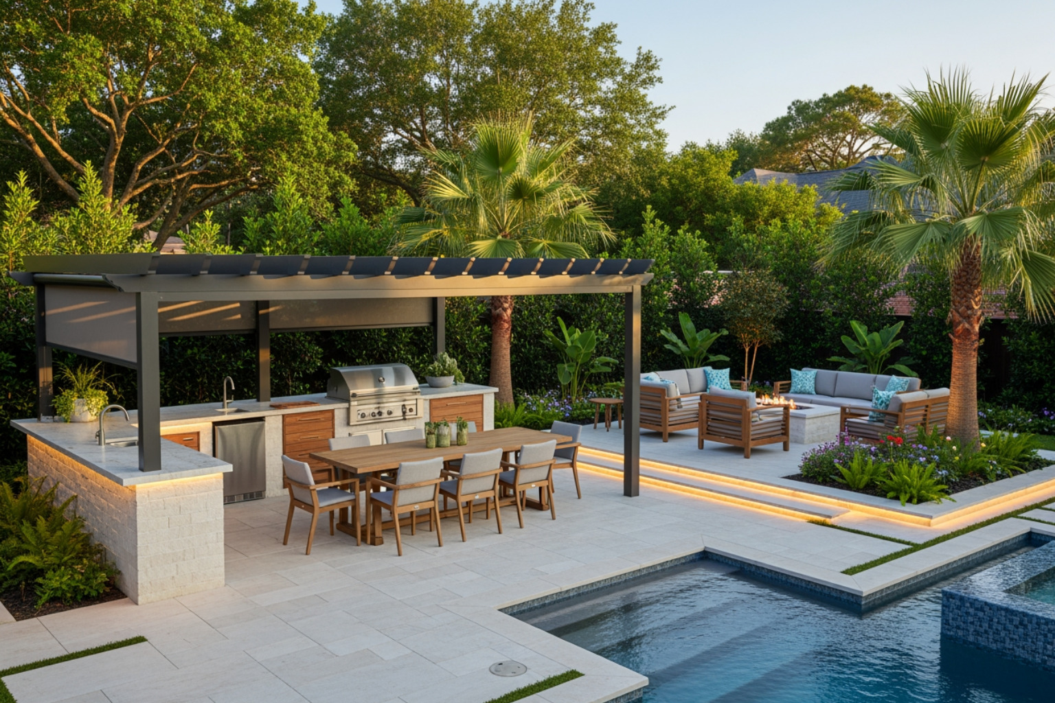 Outdoor kitchen pool design: 5 Ultimate Ideas
