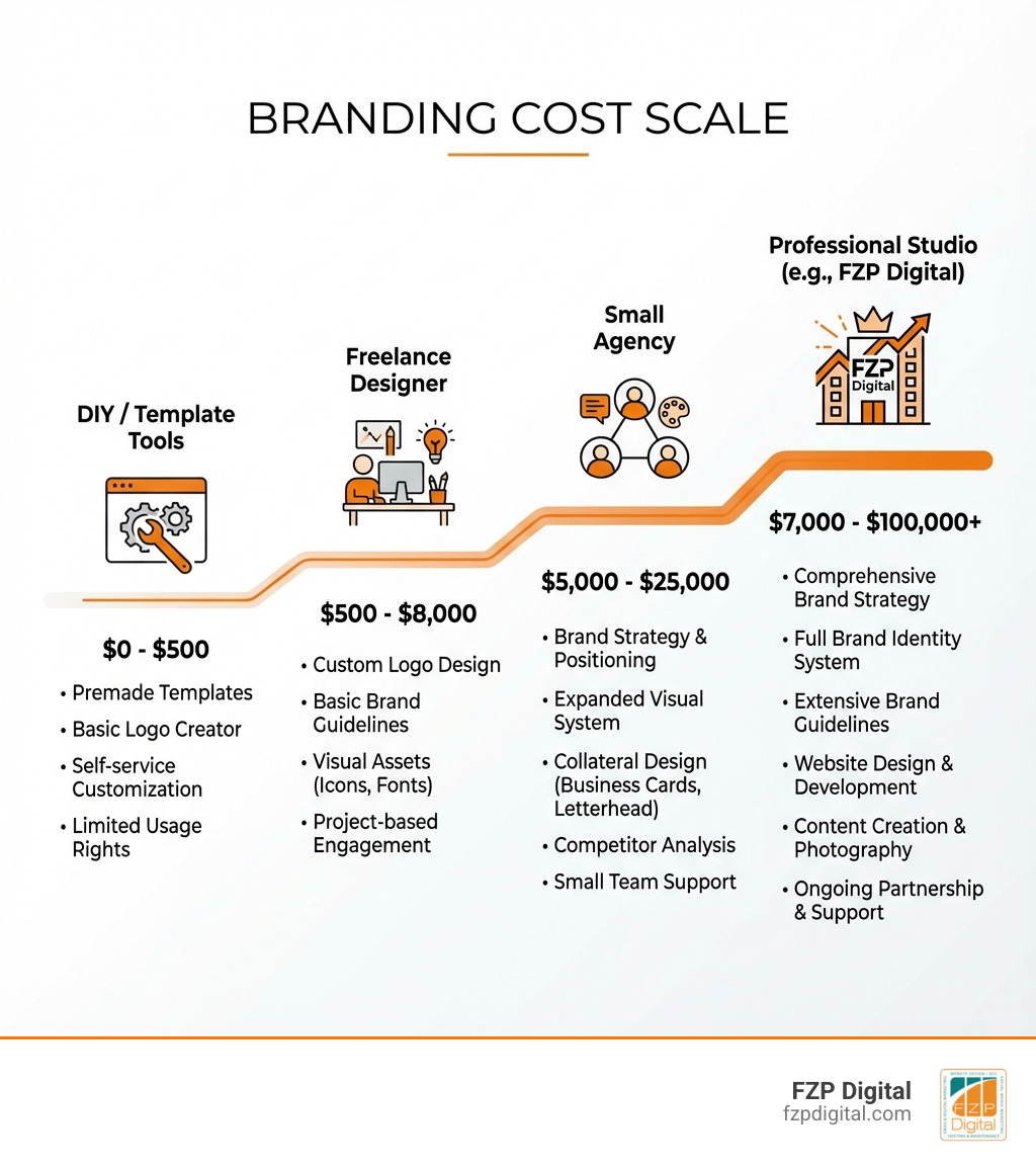 Brand identity design services pricing: Unlock 2025 Value