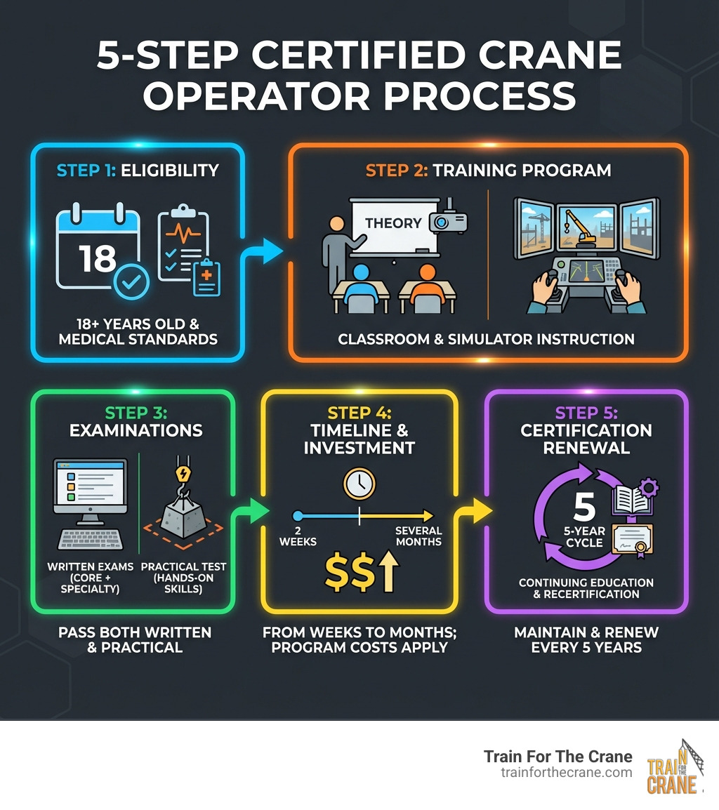 How to get crane license Unlocked: 5 Steps