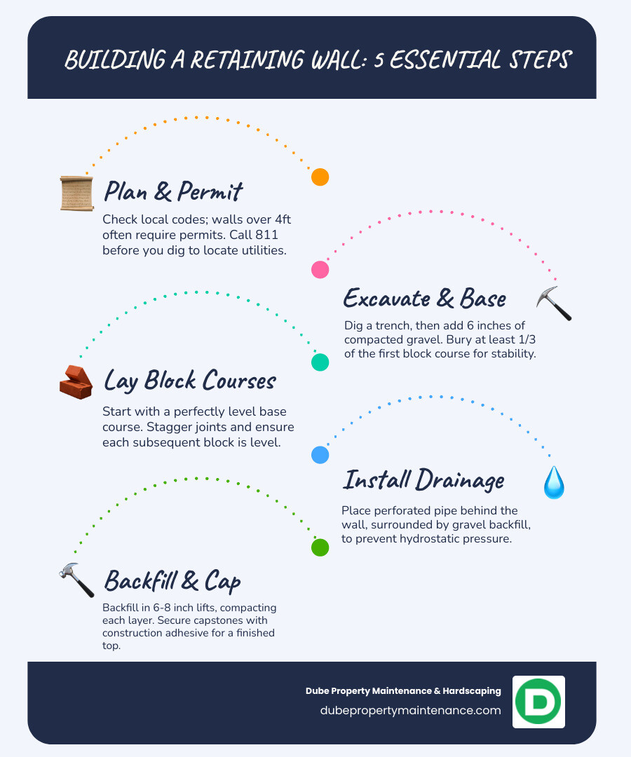 Building Retaining Wall: Effective Retaining Wall Build 2026