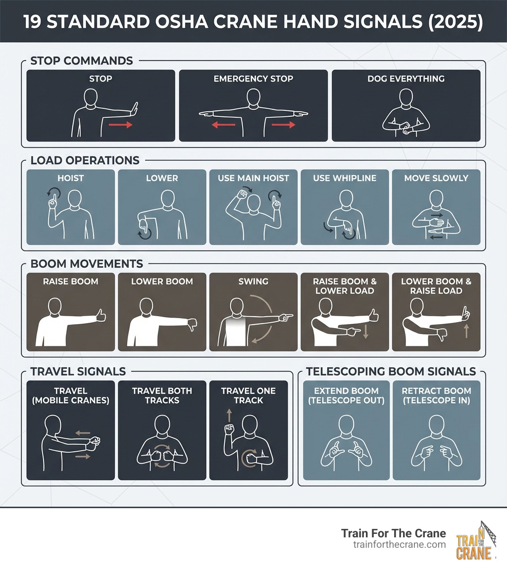 From Ground to Sky: Decoding Every Crane Hand Signal You Need to Know ...