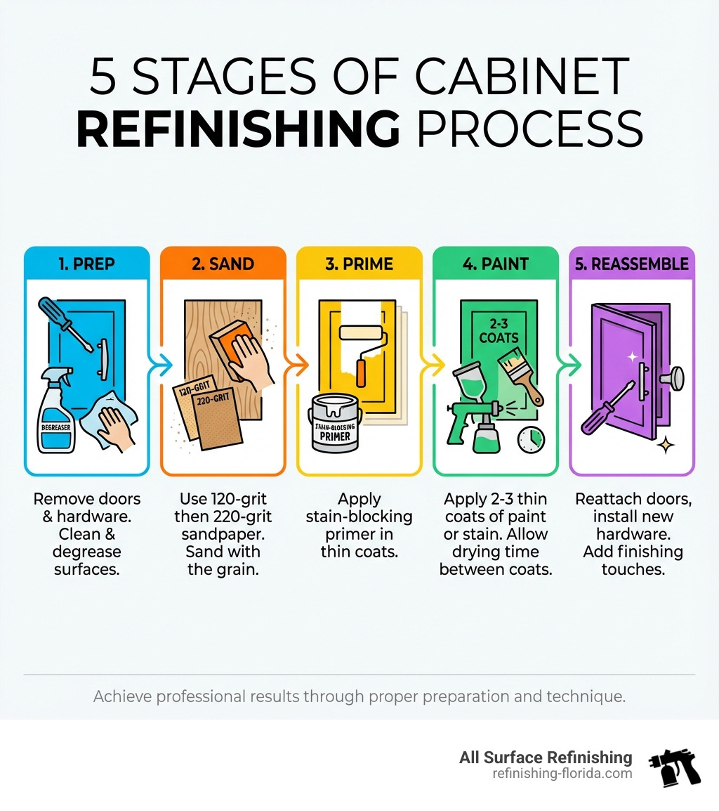 Refinish old kitchen cabinets: Ultimate Guide 2025