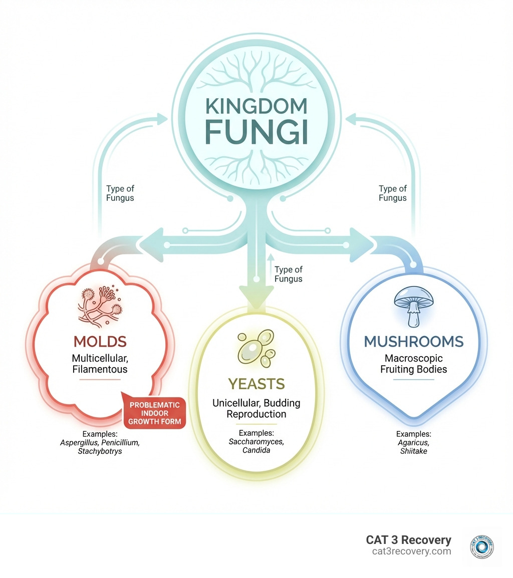 Fungi vs Mould: 1 Critical Health Insight