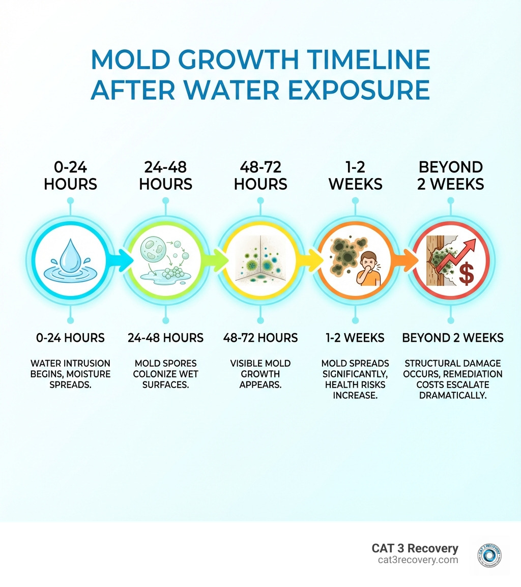 Mold damage insurance claim: 3 Steps to Success