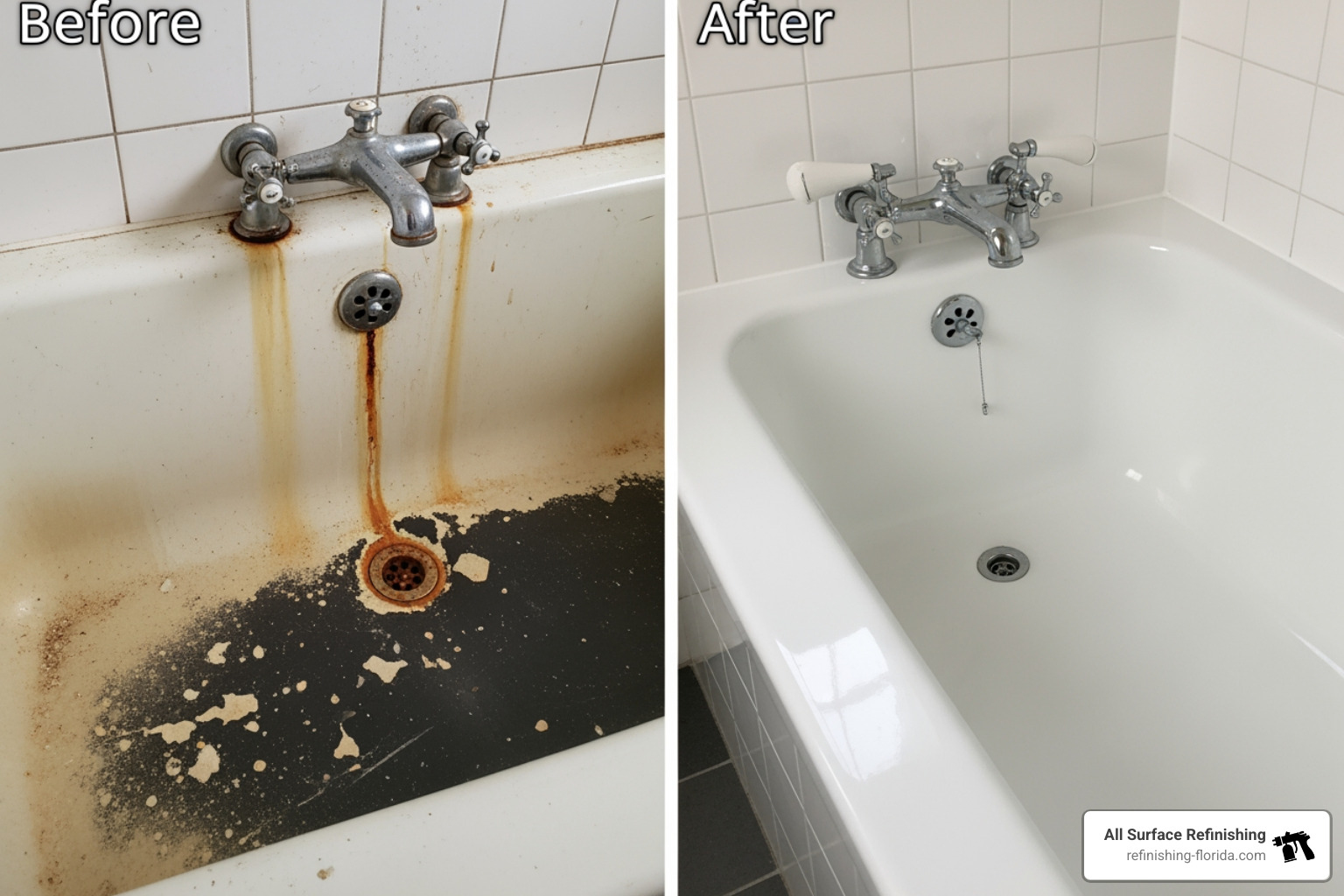 Your Local Guide to Top-Tier Bathtub & Tile Resurfacing - All Surface ...
