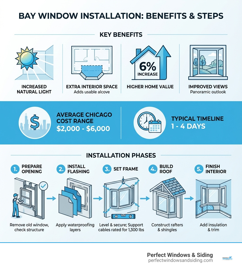 Bay Window Installation: Quick Guide 2025