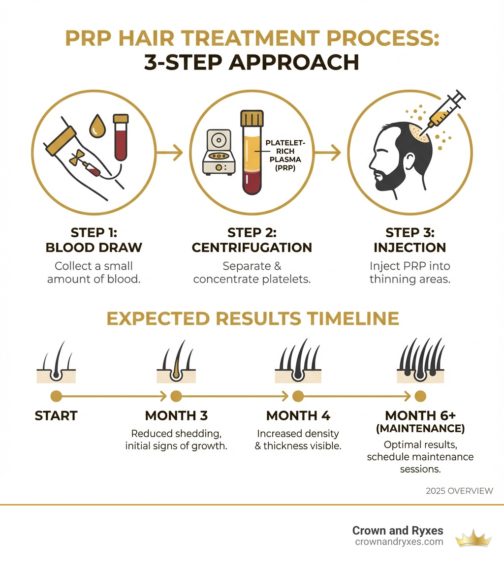 PRP Hair Treatment for Men: What It Is, How It Works, and If It's Right ...