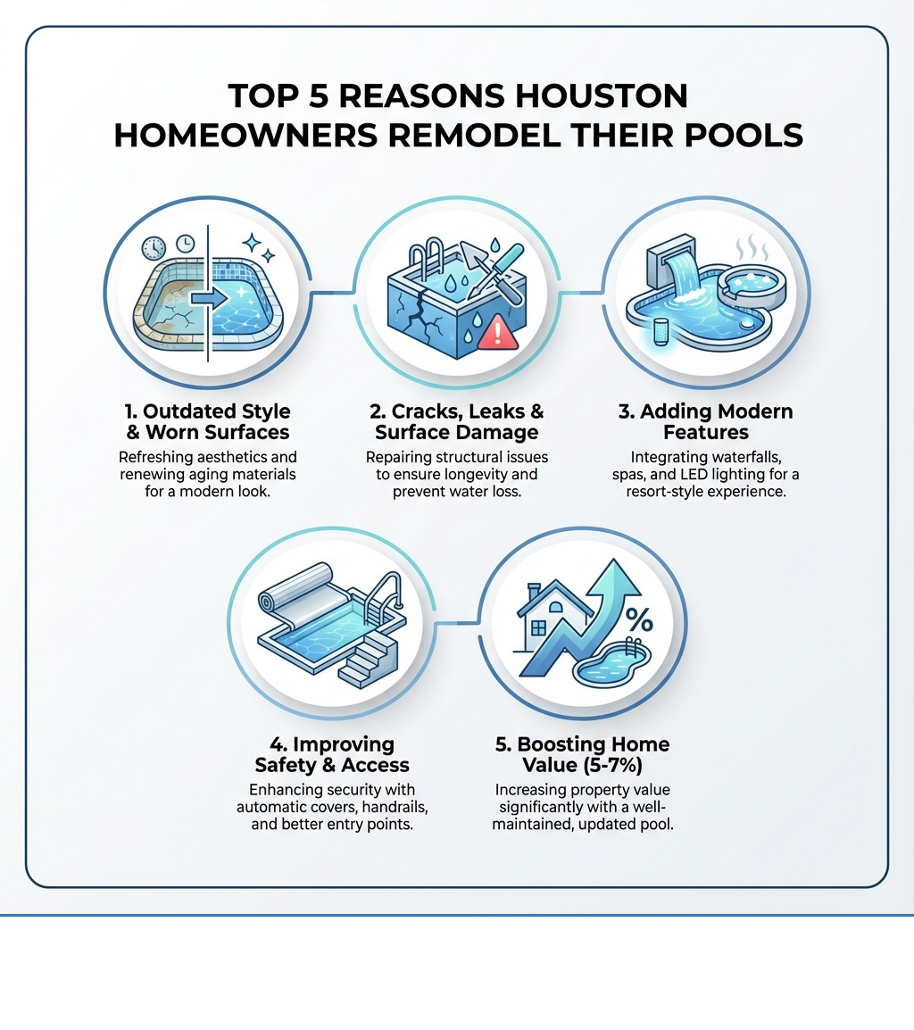 Concrete Pool Remodel Ideas, Options, and What to Expect - OCEAN BLUE POOLS