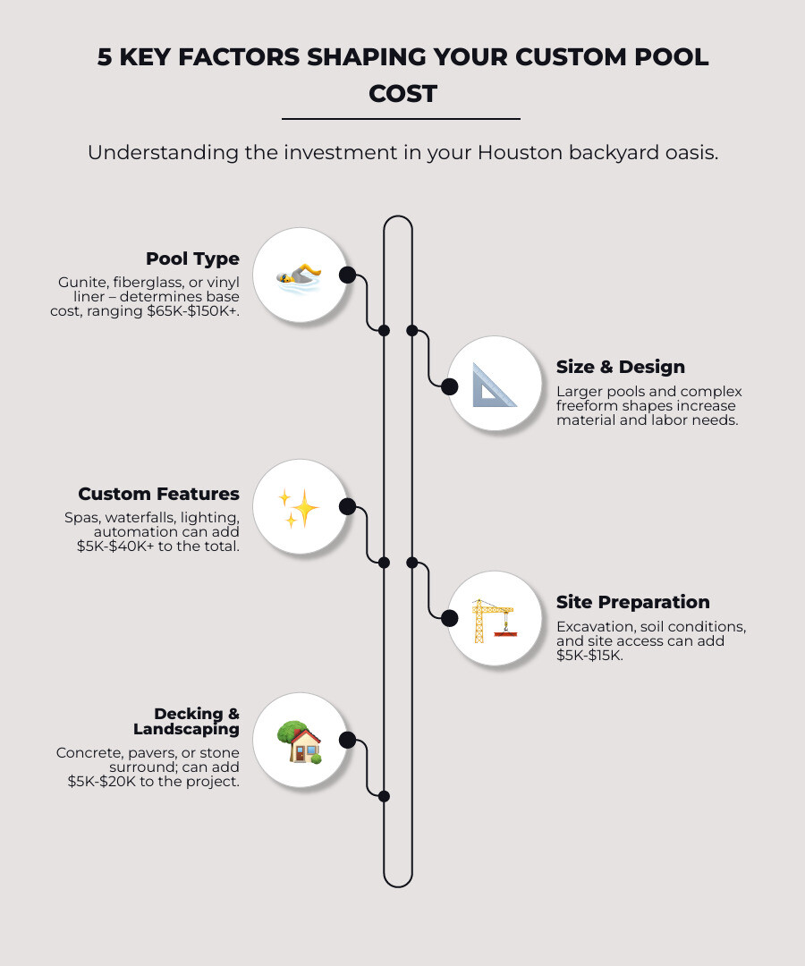 How much does a custom inground pool cost? The 5 Keys