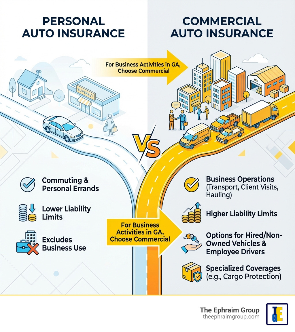 Ga Commercial Auto Insurance: Smart 25/50/25