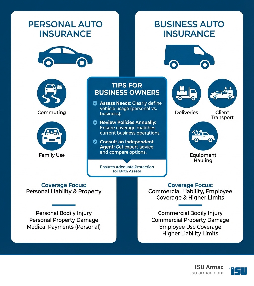 Personal Insurance for Business: Avoid 1 Costly Mistake