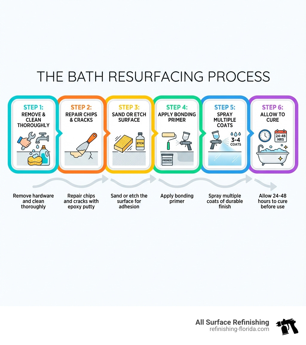 Revive Your Tub with Bath Resurfacing - All Surface Refinishing