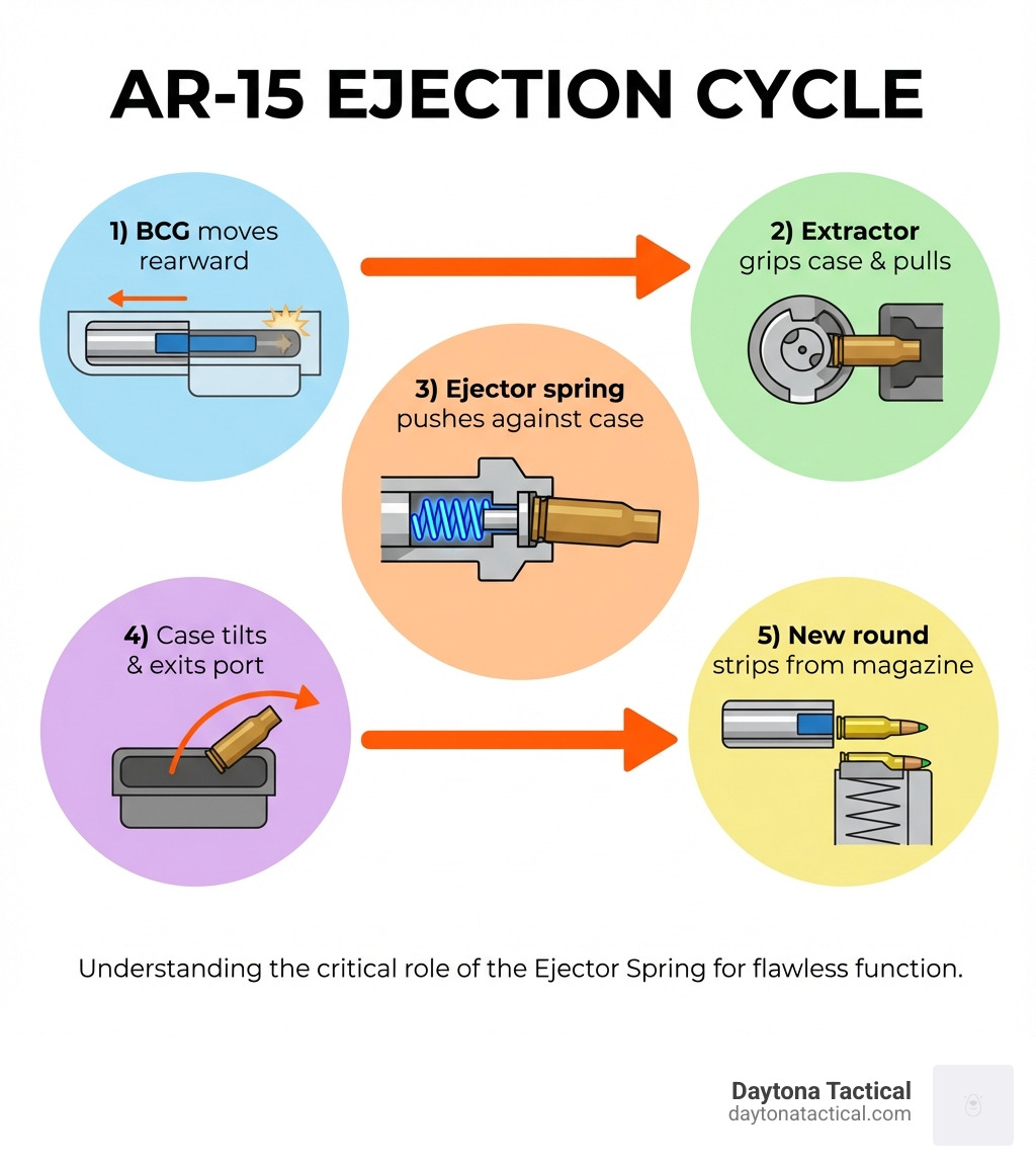 AR-15 ejector spring: Flawless Function in 2026