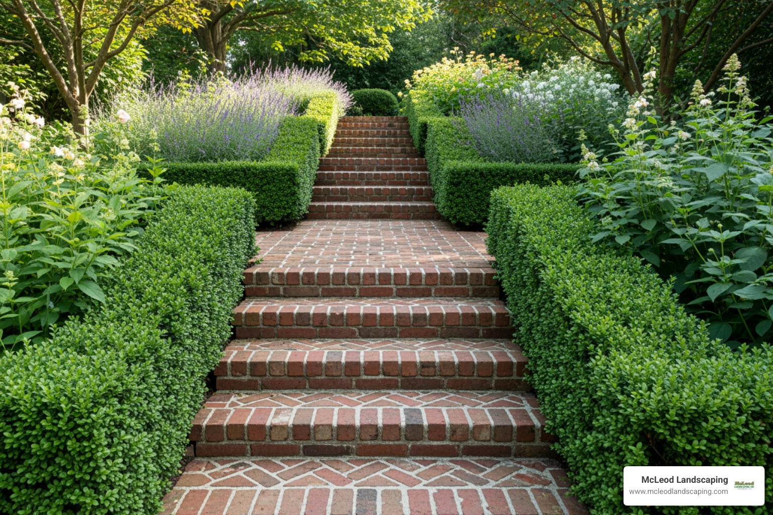 Step Up Your Style: Inspiring Brick Garden Stair Ideas