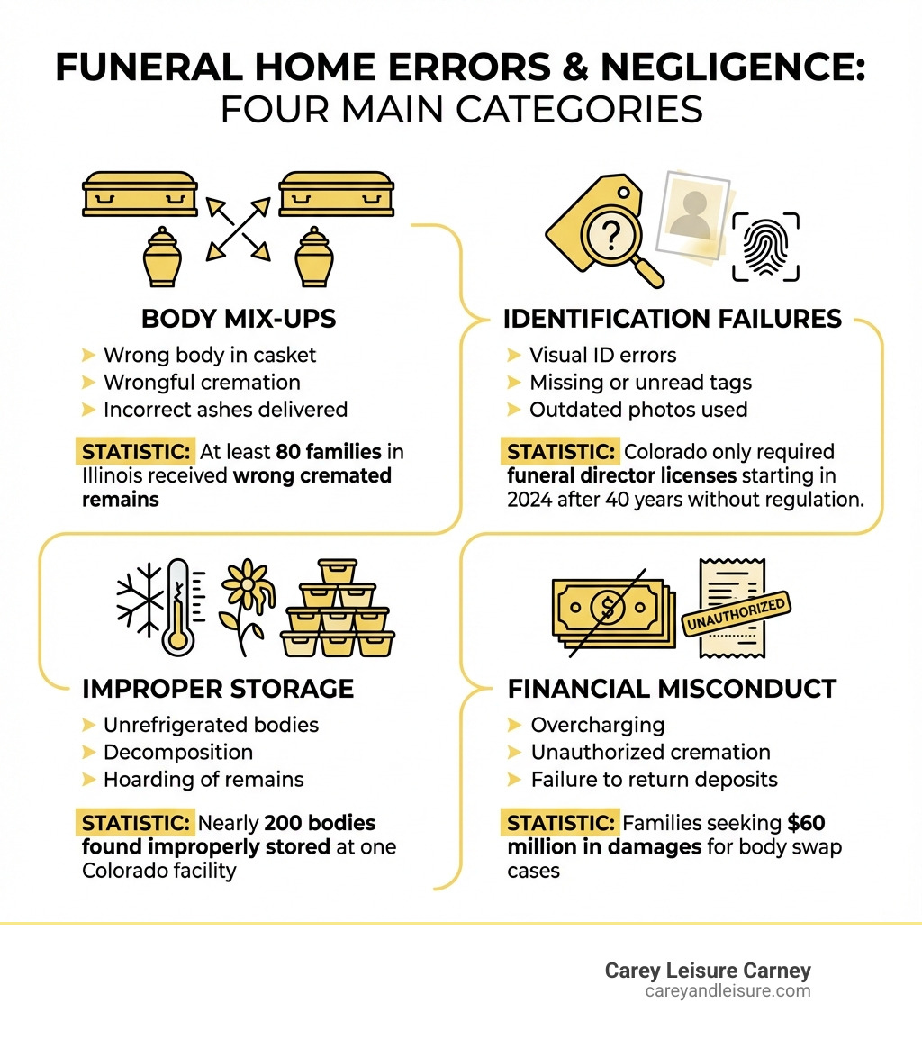 Funeral Home Body Mix-Up: Devastating Guide 2026