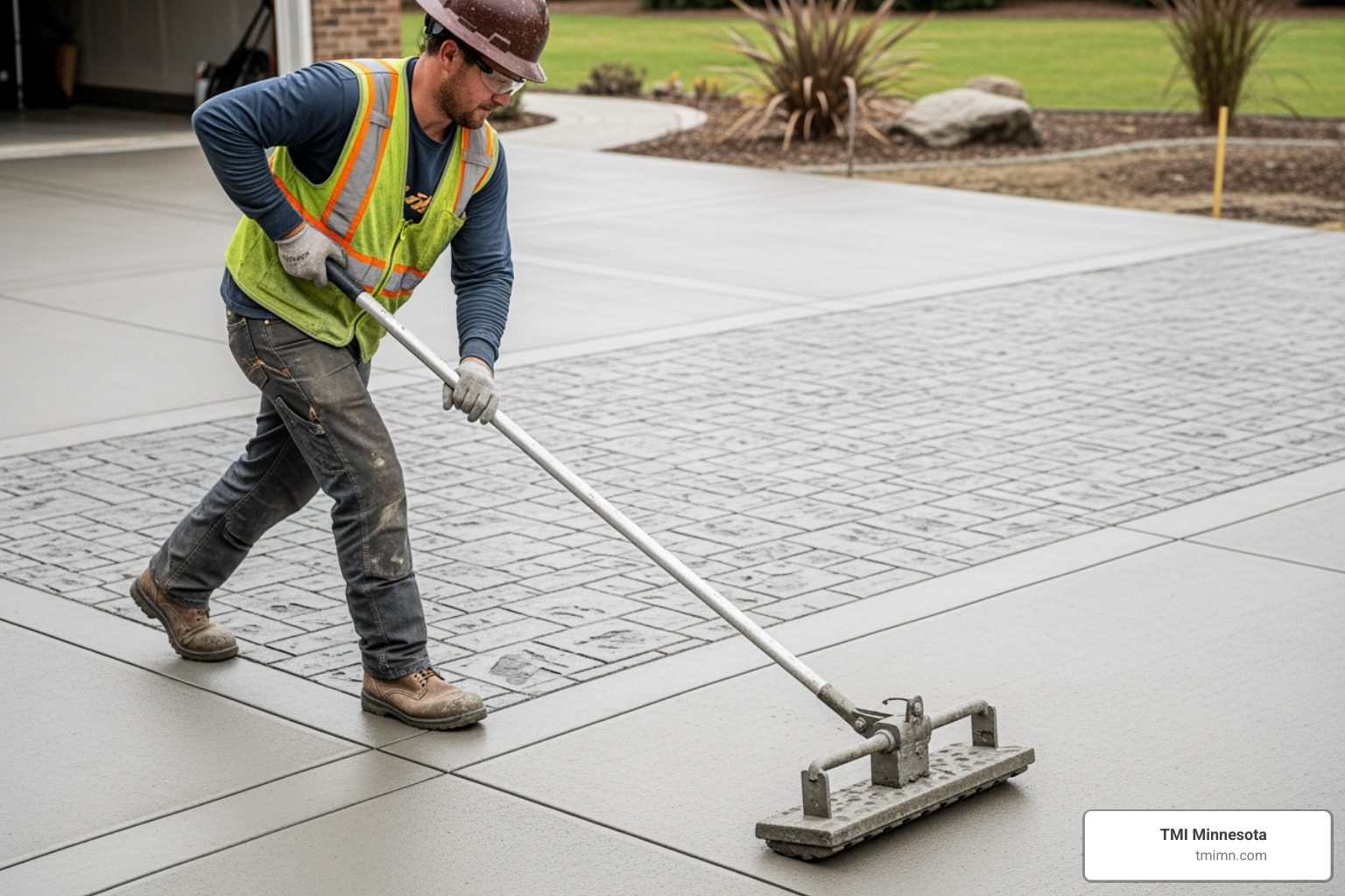 Stamp Your Style: Easy Ways to Decorate Your Concrete Driveway - Task ...