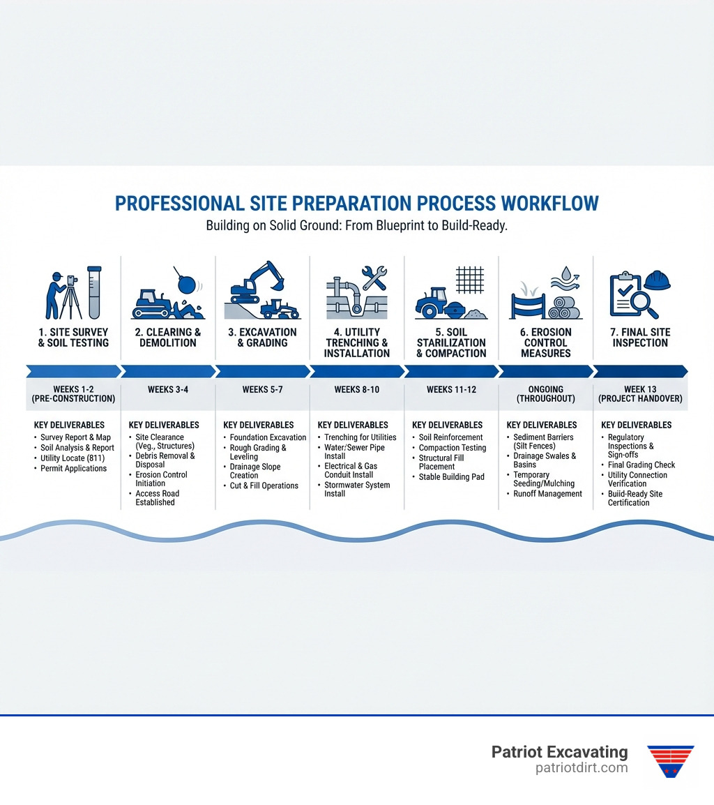 Site Preparation Process: 1st Flawless Build