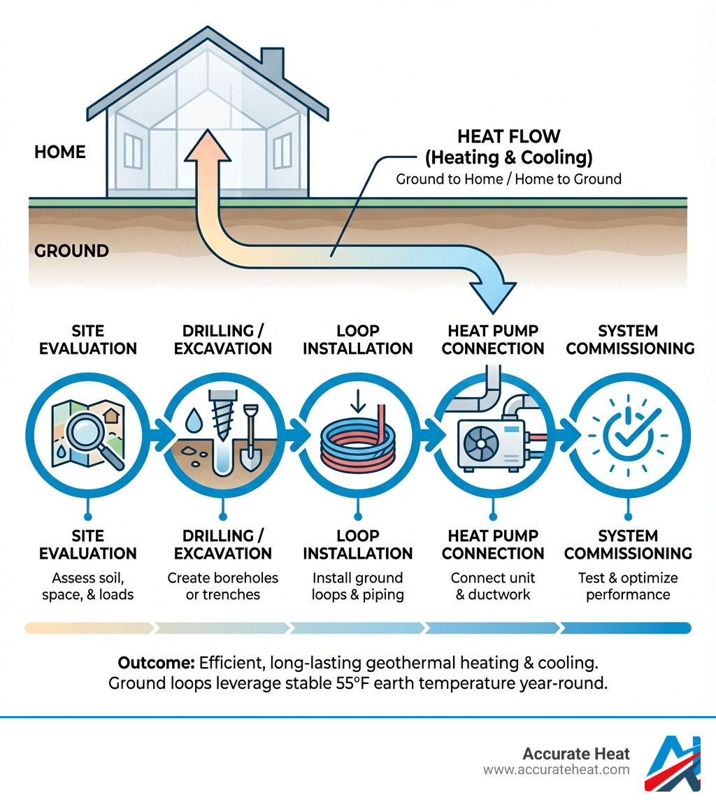 Geothermal HVAC Installation: Methods for New Construction and Retrofit ...