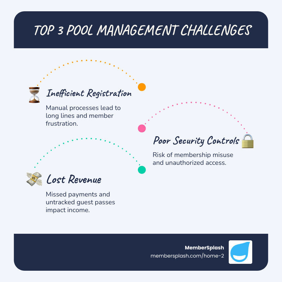 Swimming Pool Membership Software: Solve 3 Headaches