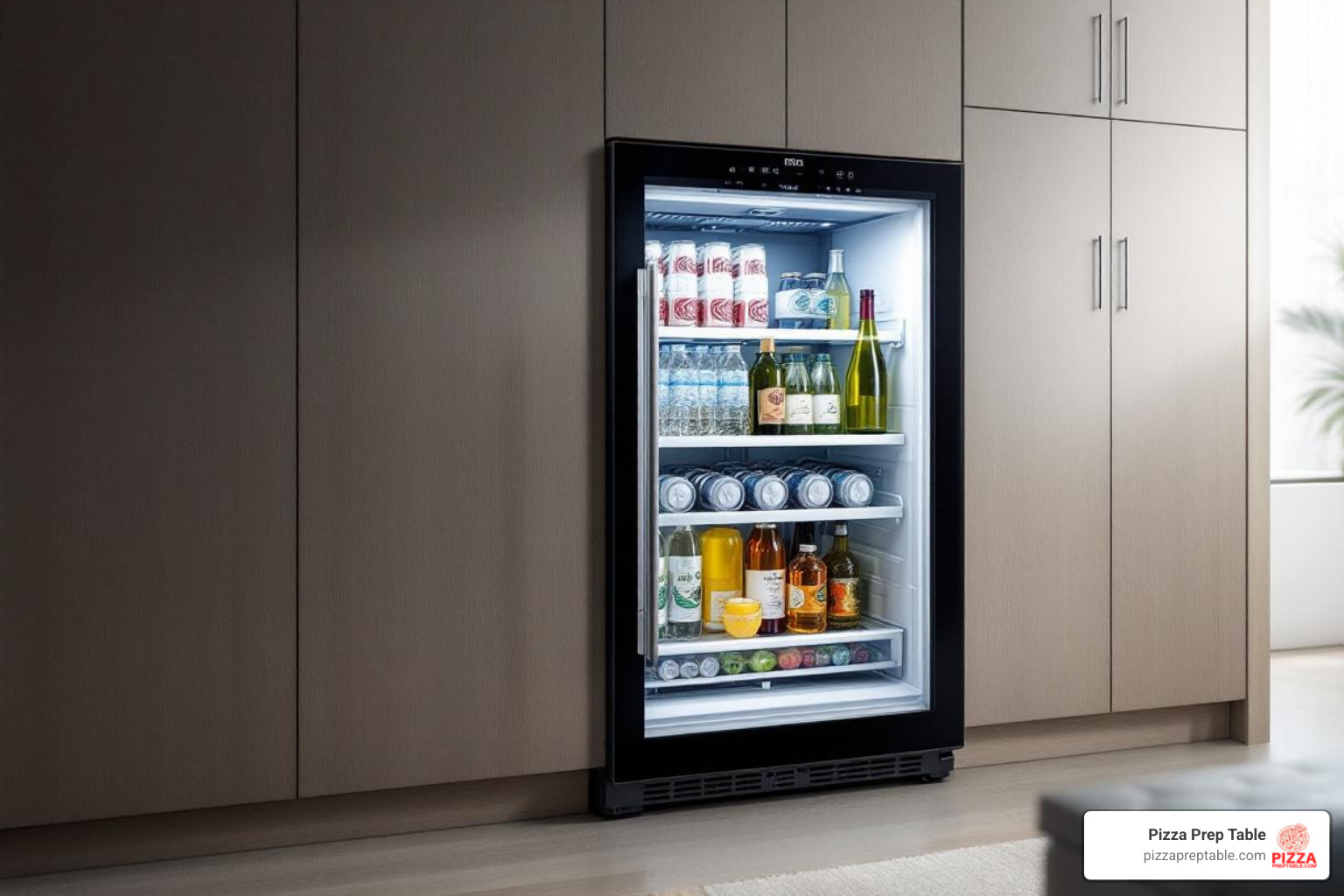 Built in drink fridge: Best 2024 Picks – Pizza Prep Table