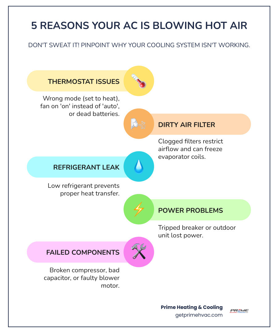 Is Your AC Unit Not Working? Troubleshooting Hot Air Woes - Prime ...