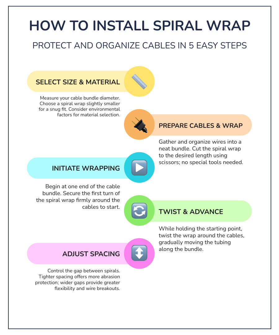 Quick & Easy: Master Spiral Cable Wrap Installation