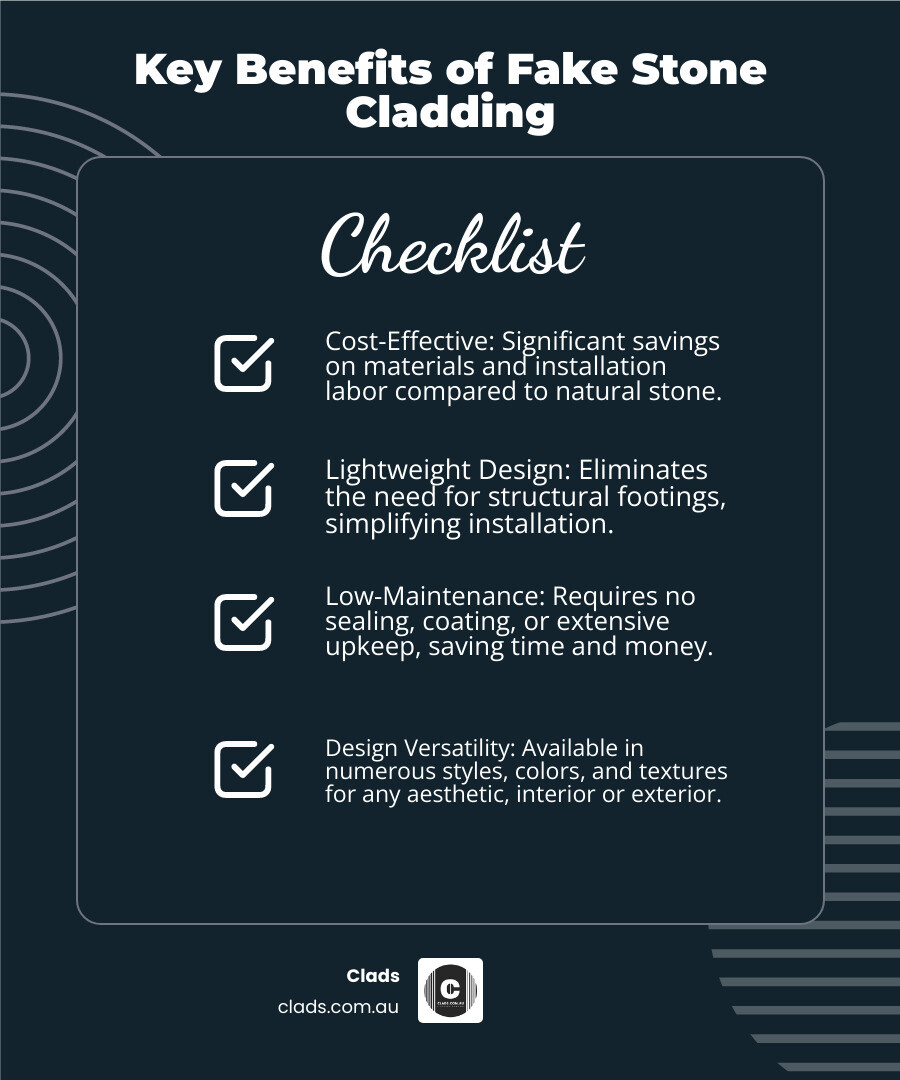 Cheat Sheet to Comparing Fake Stone Cladding Options | Cladding ...