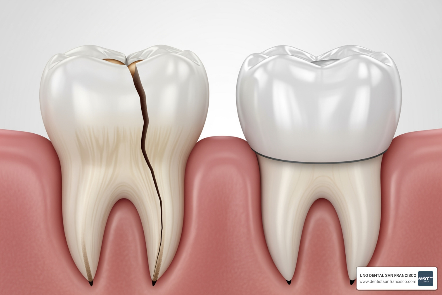 Dental Crowns in San Francisco: 1 Flawless Smile