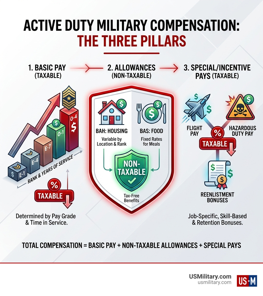 Active Duty Pay: Ultimate 2026 Guide!