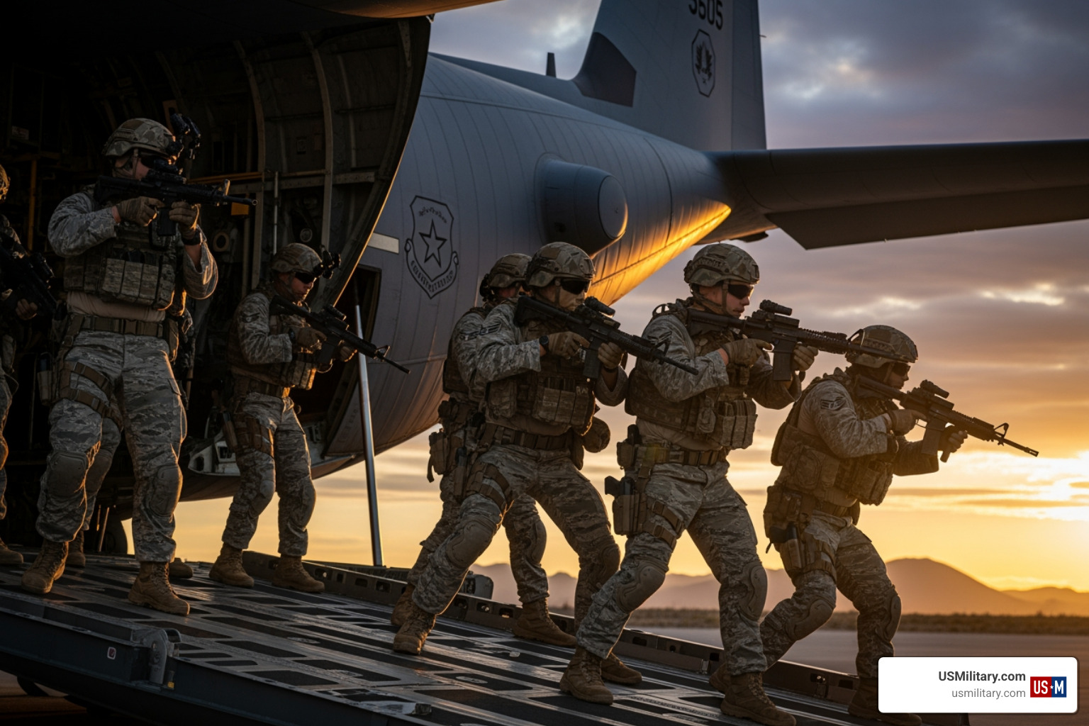 Special Forces Air Force: 4 Toughest Elite Warriors