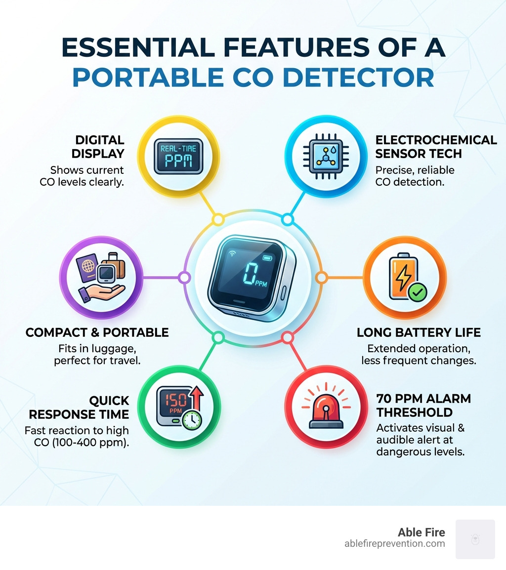 Carbon Monoxide Detectors Portable: Essential Guide 2026
