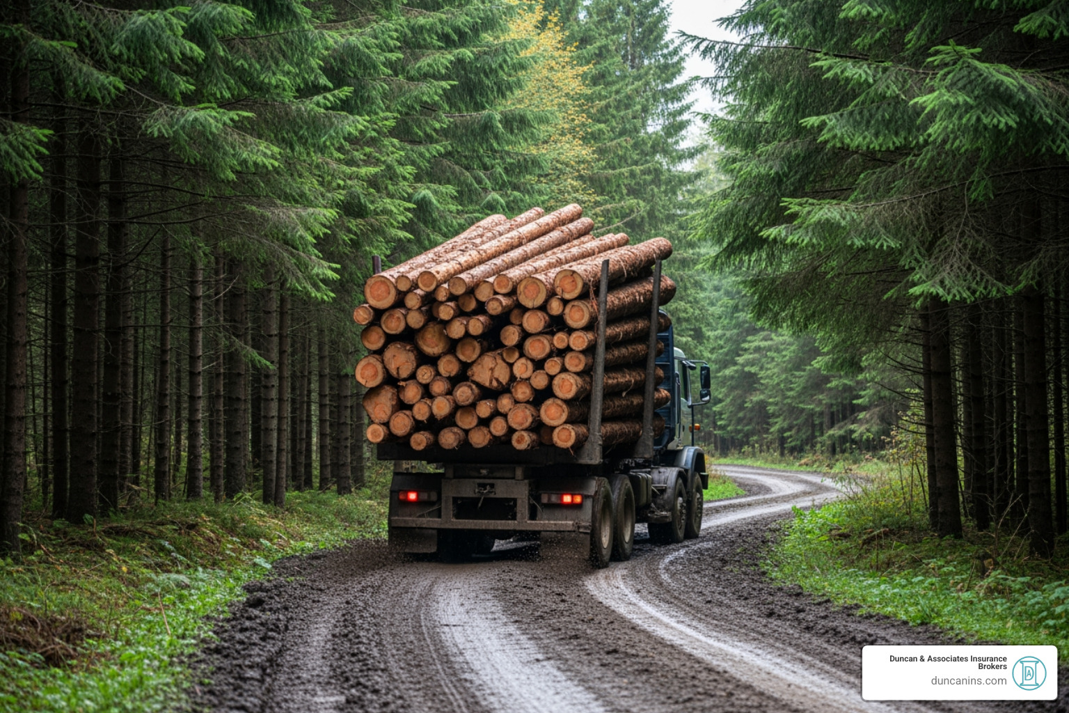 Cutting Edge Coverage: What to Know About Log Truck Insurance - Duncan ...