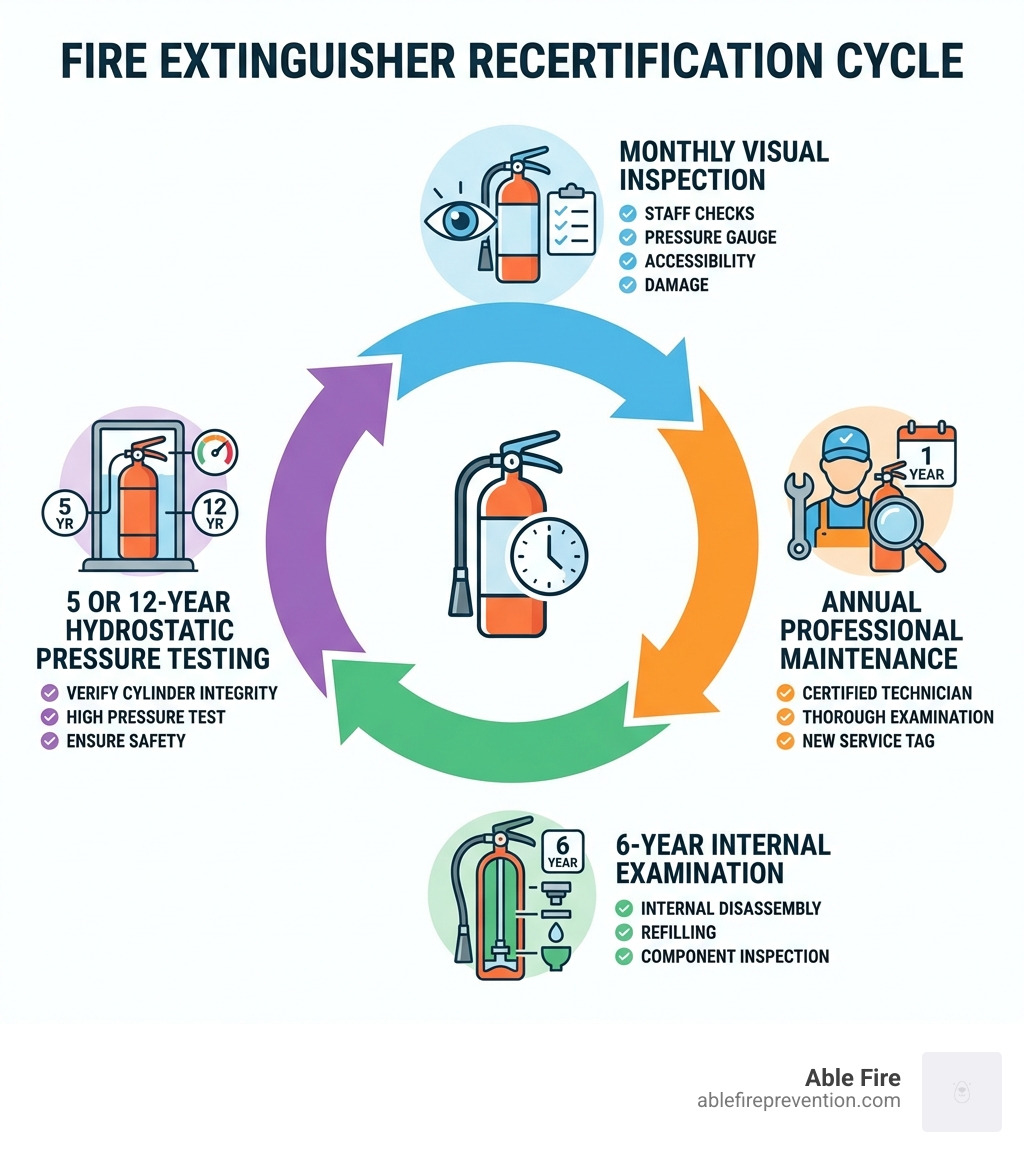 Don't Get Burned: Why Your Fire Extinguisher Needs Recertification ...