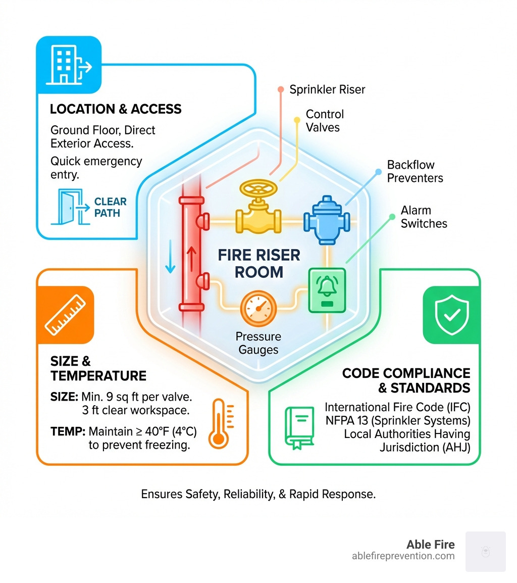The Fire Riser Room Explained - Able Fire Preventation