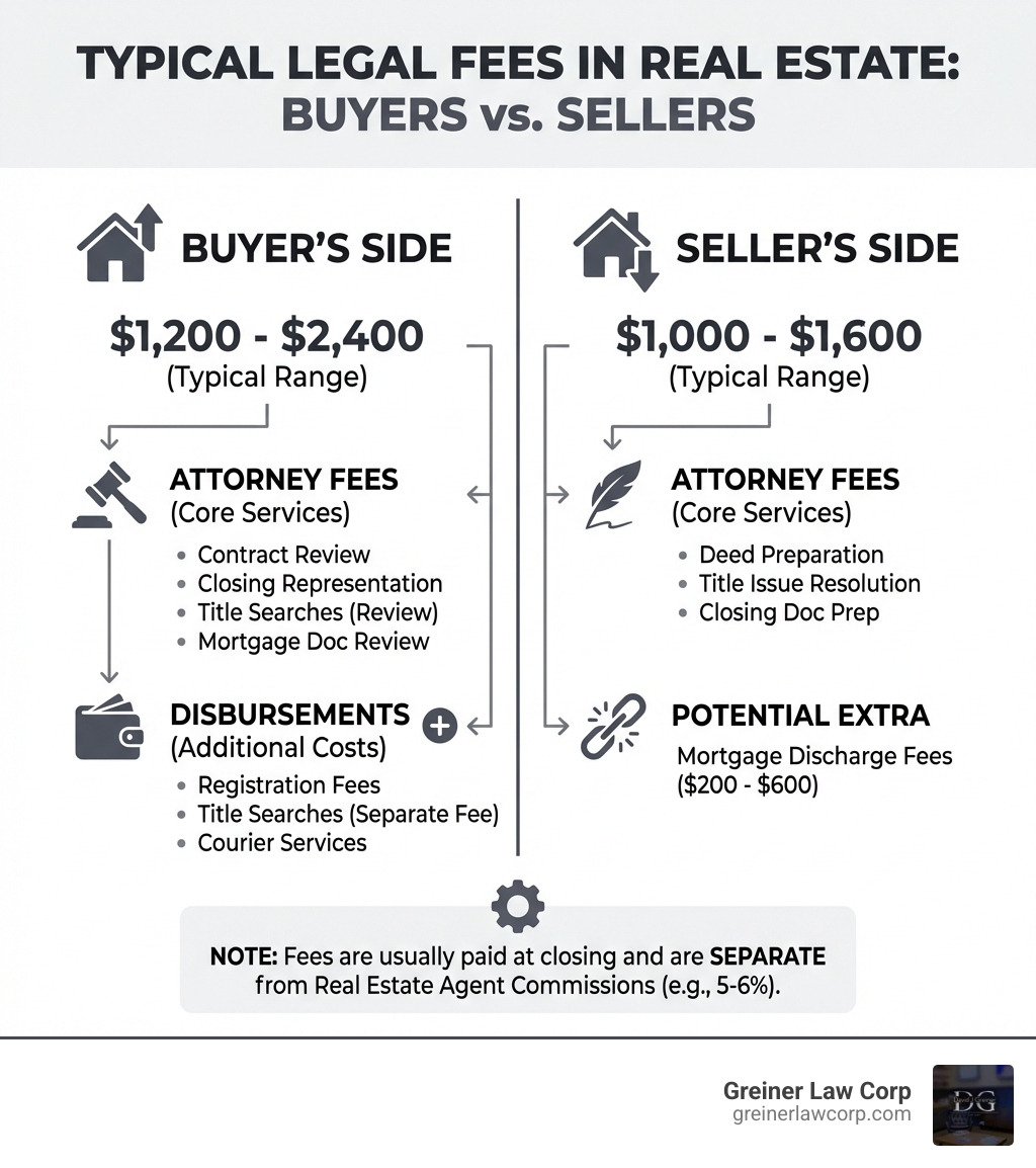 Don't Get Blindsided: How Much Are Legal Fees for Buying and Selling a ...